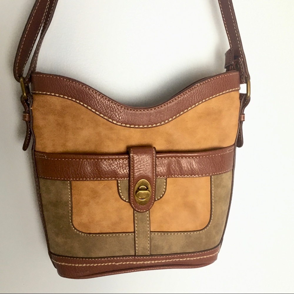 Bc Boho Leather Purse Crossbody Multicolored - Gem
